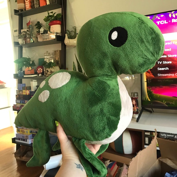 Katie, the Loch Ness Monster Minky Plush Stuffed Animal Nessie Toy - Etsy