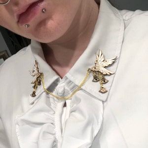 GOLD Angelus Antiqua Pin Set - Etsy