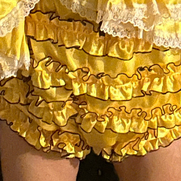 Lacy Extra Frilly Sissy Adult Baby Diaper Nappy Cover Unlined Pvc Lined ...