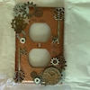 Bronze Industrial / Steampunk Outlet Cover is Individually Handcrafted ...