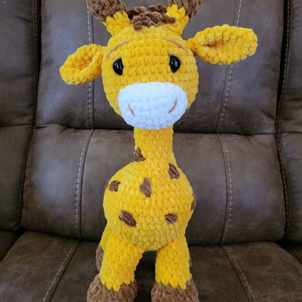 Crochet Pattern Plush Giraffe/ Amigurumi Tutorial Safari Animals/ Big ...