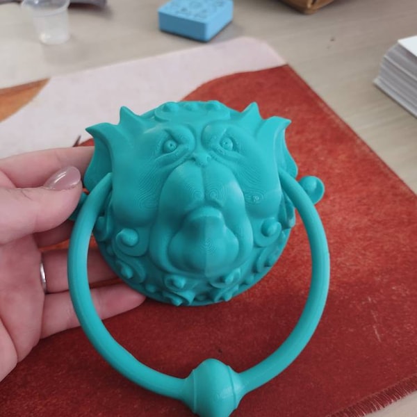 Labyrinth Inspired Door Knockers STL, 3d Printable Labyrinth Door ...