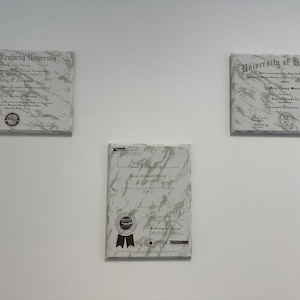 Metal Certificate Award, Diploma Frame Custom, Diploma Plaque, Diploma ...