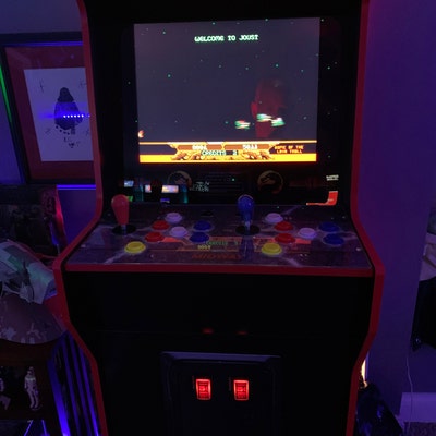 Full Size Arcade 3D Printed Coin Door With LED Credit Buttons - Etsy