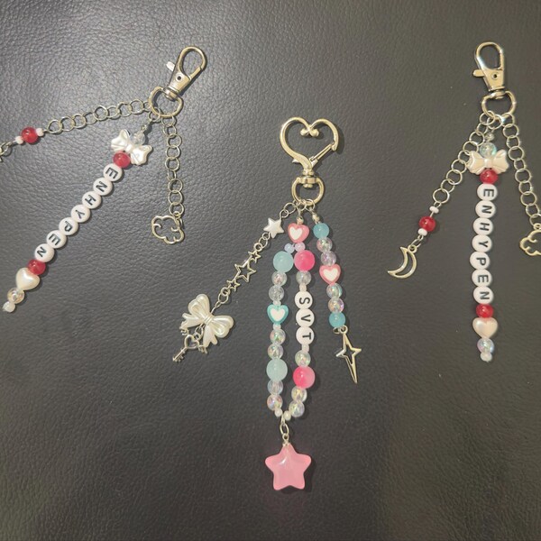Enhypen Phone Charm | Enhypen Keychain | Bag Accessory, K-pop Gift - Etsy