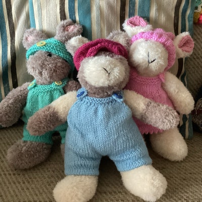 Elderberry Bunny PDF Knitting Pattern Download Written in - Etsy UK