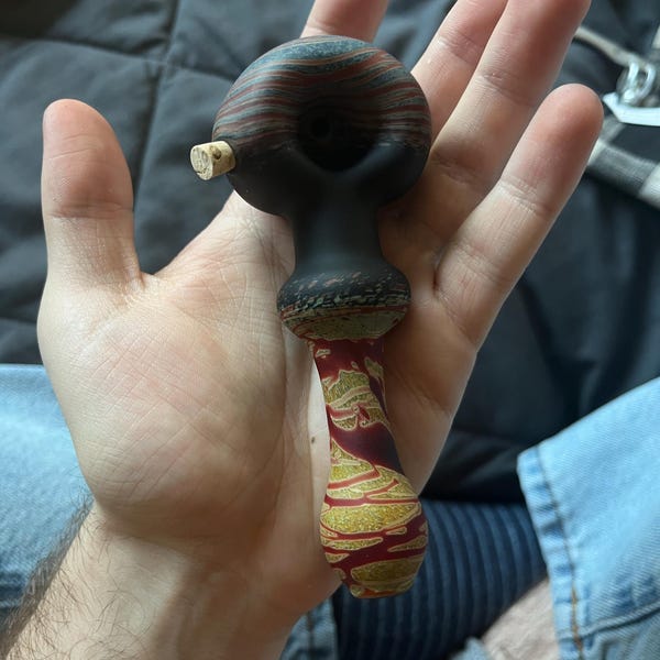 Glass Pipe, Kitty Cat Spoon Pipe, Spoon Pipe, Sand Etched Spoon Pipe ...