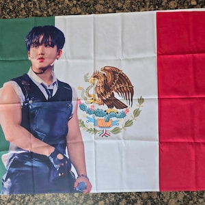 Stray Kids Bang Chan Flag Banner, SKZ Bang Chan Kpop American Flag ...