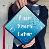 Grad Cap Topper Four Years Later , Graduation Cap Decorations by Tassel ...
