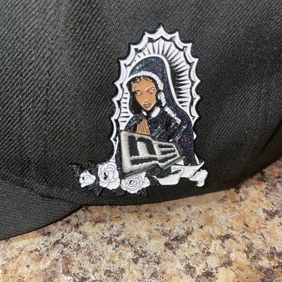 Clear Green Rosary Cross Jesus Christ Gold Chain Hanging Pin for Hat ...