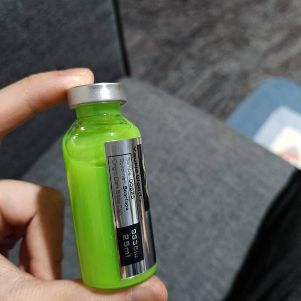 Muestra De Vial De Teenage Mutant Ninja Turtles / TGRI Mutagen (ooze ...