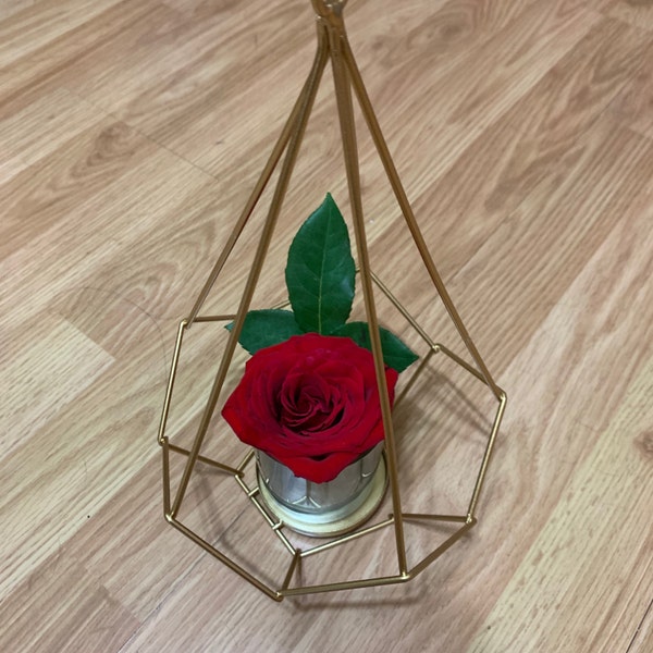 Geometric Centerpiece Base - DIY Wedding - DIY Home Decor - Geometric ...