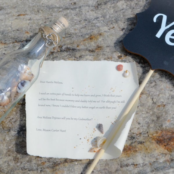 Personalized Message in a Bottle + Gift Box | Your Custom Message ...