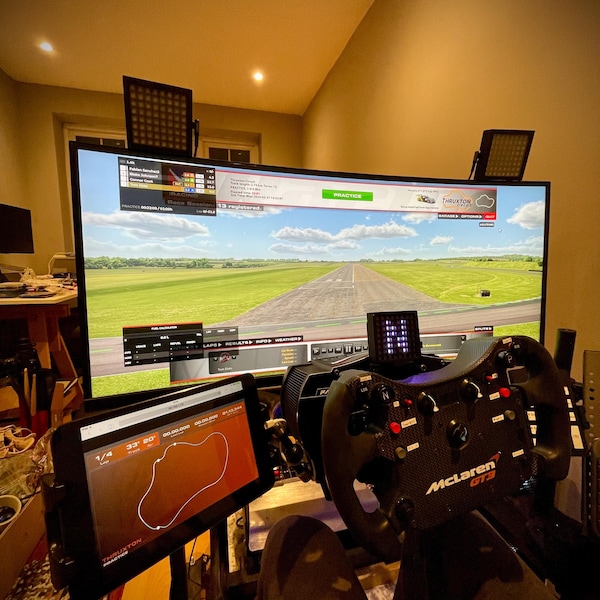 Simworks Iflag V3 | Sim Racing LED Flag Display | Simhub Plug & Play ...