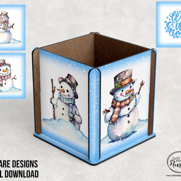Dye Sublimation MDF Box Mockup | Add Your Own Image and Background - Etsy