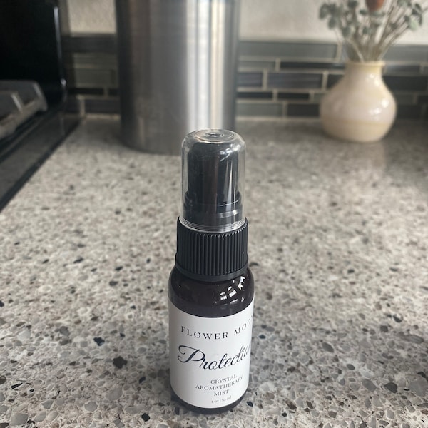 Empath Protection, Negative Energy Shield, Aromatherapy Spray, Black ...