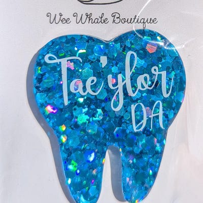 Rose Gold Glitter Resin Eyeball Badge Holder, Eye Badge Holder ...