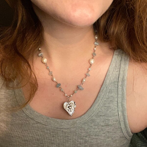 Royalcore Necklace Coquette Aesthetic Jewelry Crystal Necklace Real ...