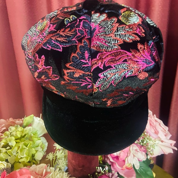 Fiddler on the Roof Hat Black Cotton Linen Tevye Fiddler Fisherman ...