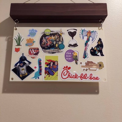 Acrylic Display for Stickers, Sticker Display, Patch Display, Acrylic ...