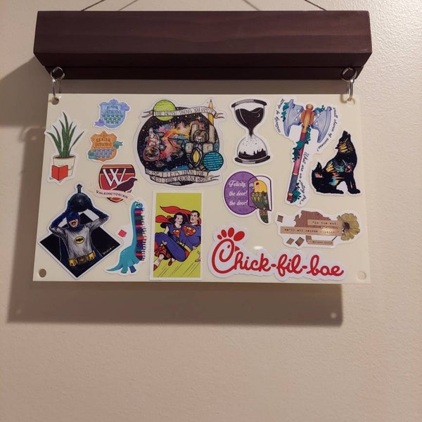 Acrylic Display for Stickers, Sticker Display, Patch Display, Acrylic ...