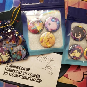 Bug Type Pokemon Pinback Buttons 32mm Caterpie, Butterfree, Volcarona ...