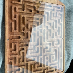 Wood Board Game, Travel Game, Maze Game, Kids Toy, Lobby Toy, Waiting ...