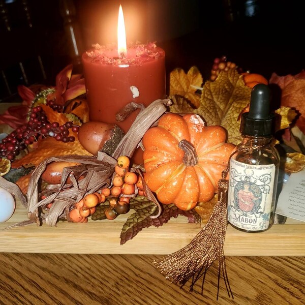 MABON Oil RITUAL Oil Autumn Equinox Oil Autumn Rituals Autumn Magick ...