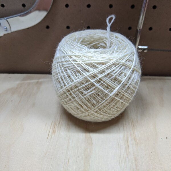 Undyed Natural White Romney Combed Top Wool Roving Spinning Felting ...
