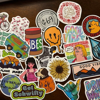 50 Random Sticker Pack for Laptop Book Decoration Stickers - Etsy