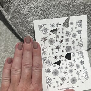 Witch Nail Decals Waterslide Nail Decals - Etsy
