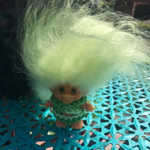 Troll Doll Wig Hair Icelandic Sheepskin Mohair for Vintage or New Dam ...