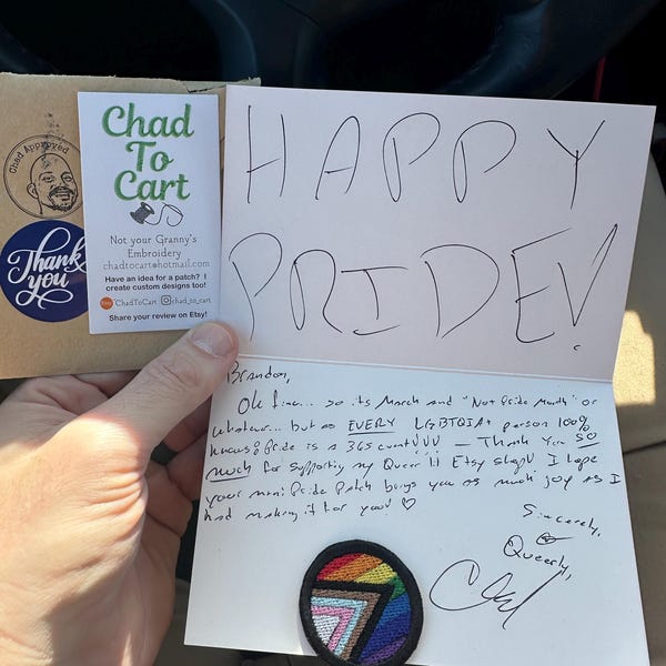 PRIDE Patch Minis - Embroidered LGBTQIA+ Mini Patches - Gay,lesbian ...