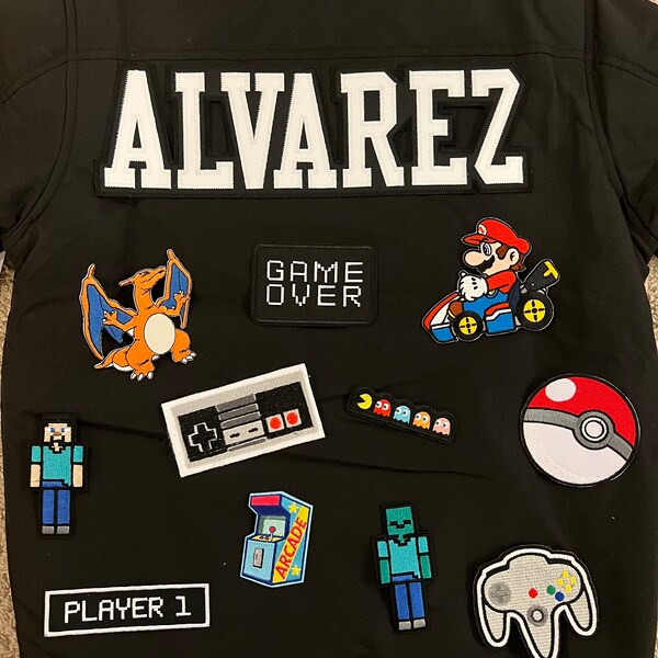 CONTROLLER-- Nintendo Throwback Embroidered Iron-on NES Patch - Etsy