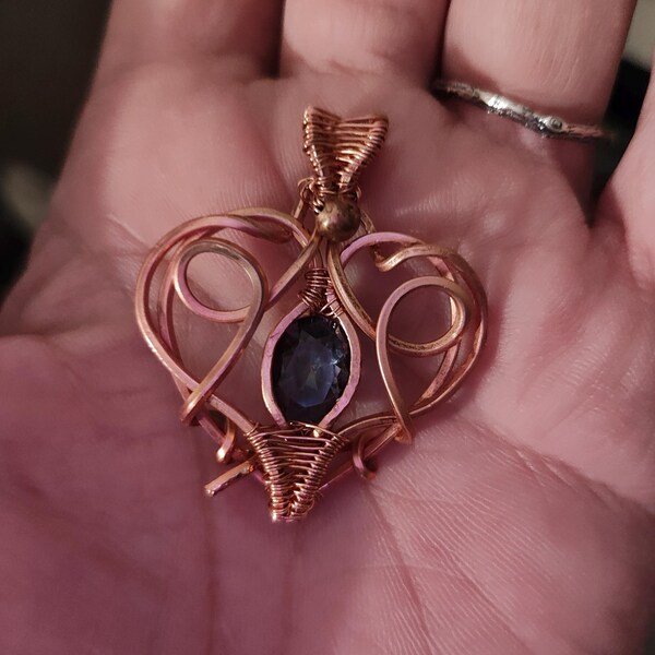 Crescent Moon Wire Wrap Tutorial, Wire Wrapping Tutorial, Wire Wrap Pendant Tutorial, Wire ...