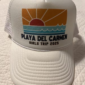 CUSTOM Wavy Groovy Font Bucket Hat 4 Colors to Choose Completely Custom ...