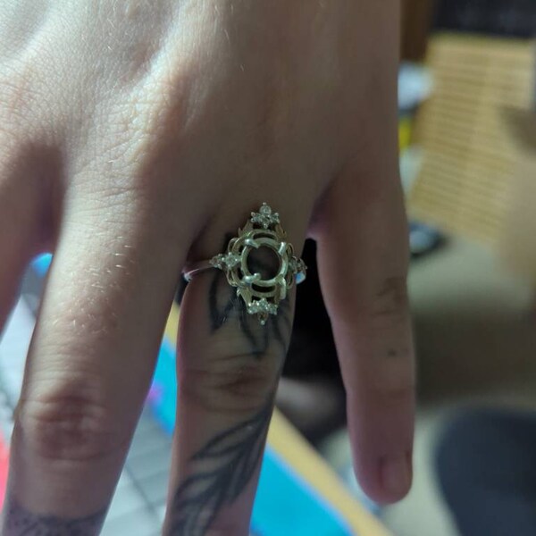 Krishna Flute Ring, 925 Sterling Silver, Feather Ring, Statement Ring ...