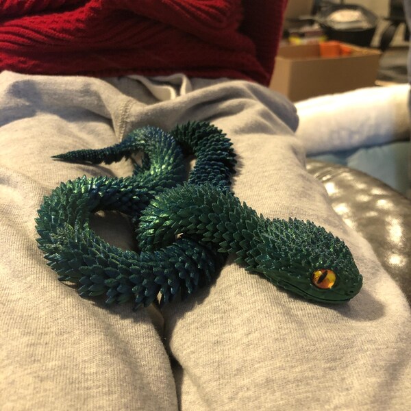 Articulated Parrot/articulated Bird/3d Printed Fidget Toy/desktop ...