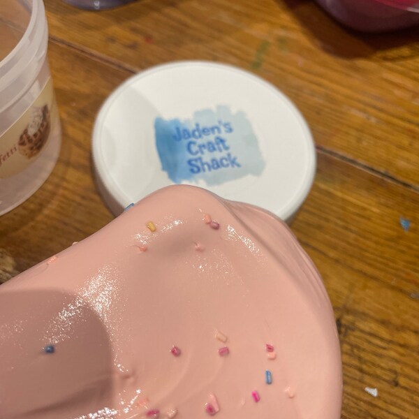 Funfetti Waffle DIY Slime Cake Scented Clay Sprinkles Asmr Stress ...