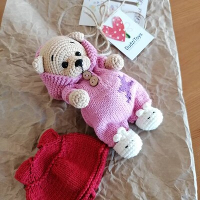 Teddy Bear Devil Crochet Pattern Amigurumi Halloween - Etsy