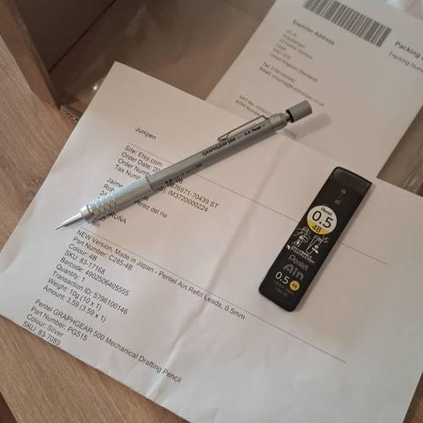 New Extra Fine Version - Pentel Calme 0.35mm Silent Ballpoint Pen ...