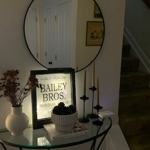 Christmas Carol Wall Art Scrooge and Marley Window Unique Holiday Decor ...