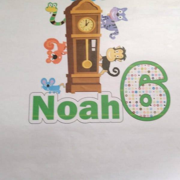 Personalized Super Simple Song Cake Topper (digital Download) - Etsy