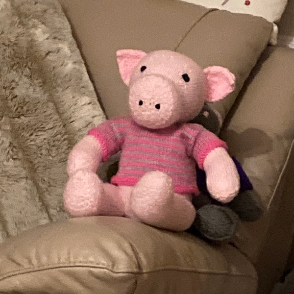 Pig - Knit a Teddy - Etsy