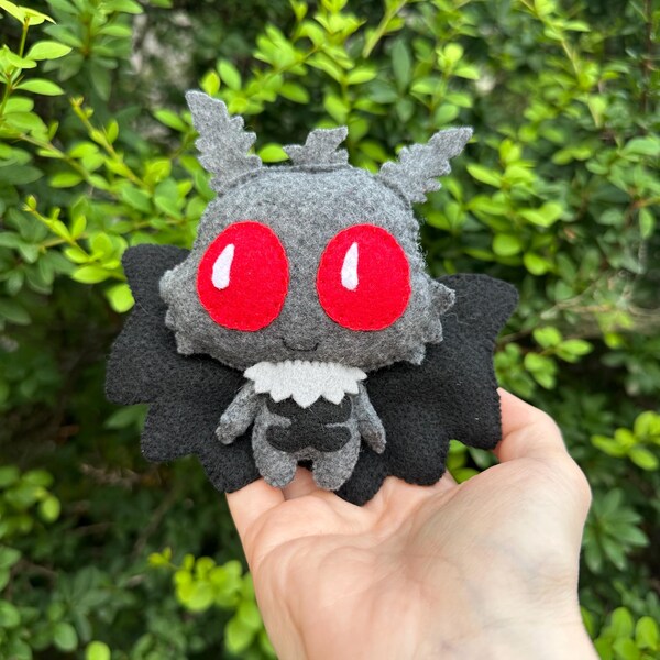 Cute Wendigo Felt Toy Sewing PDF and SVG Pattern, Cryptid Toy, Windigo ...