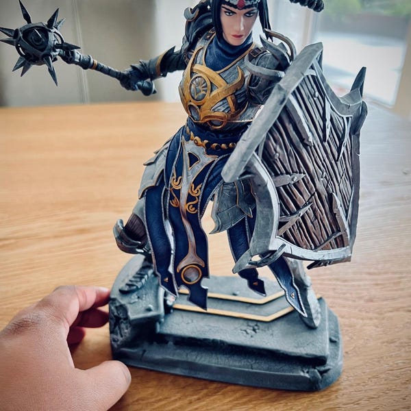 Lyn Fire Emblem Figure 8k Print 3d Printed Model Gift for Gamer Azur ...