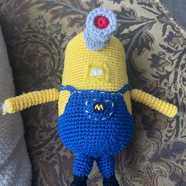 Minion Amigurumi Crochet Pattern, Bob Kevin Stuart Plushie Toy - Etsy