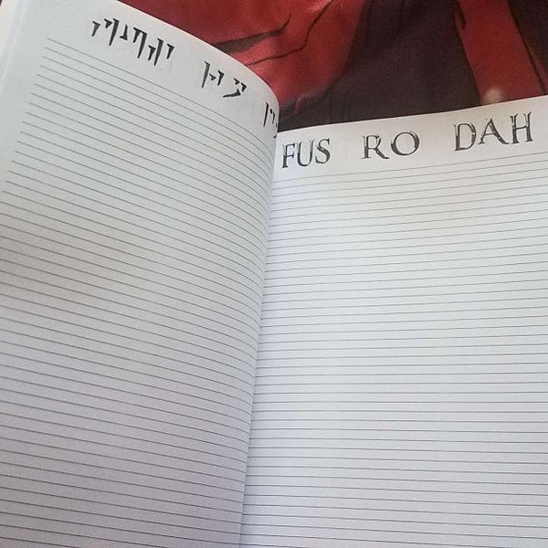 Un-official Handmade Skyrim Magic Tomes / Journals - Etsy