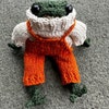 Pattern Overalls Knitting Pattern for Frog (5.3inches) - Etsy