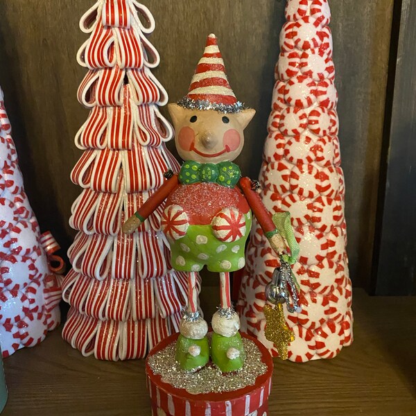 Handmade Vintage Style Cornelius Cat Lantern, Air Dry Clay, Folk Art ...